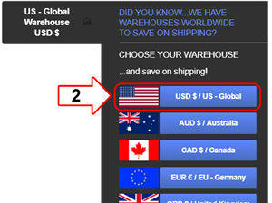 Order from US / Global Warehouse